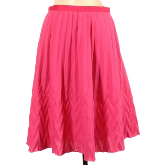 O by Organic | Skirts | O By Organic By Anthropology Bright Pink Skirt ...